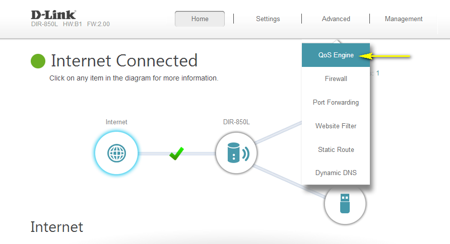 How do I configure QoS (Quality of Service) settings on my router? | D-Link