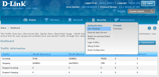 DWC 1000 Configure MAC Filter Authentication | D-Link