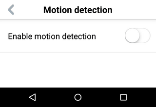 How to configure motion detection in DCS-935L using an Android device | D-Link