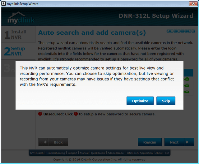 Comment configurer mon DNR-312L avec le Wizard? | D-Link Belgium