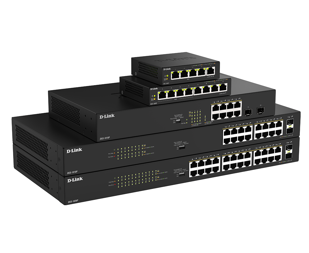 DGS-1000 Series Gigabit Unmanaged Switches | D-Link Deutschland