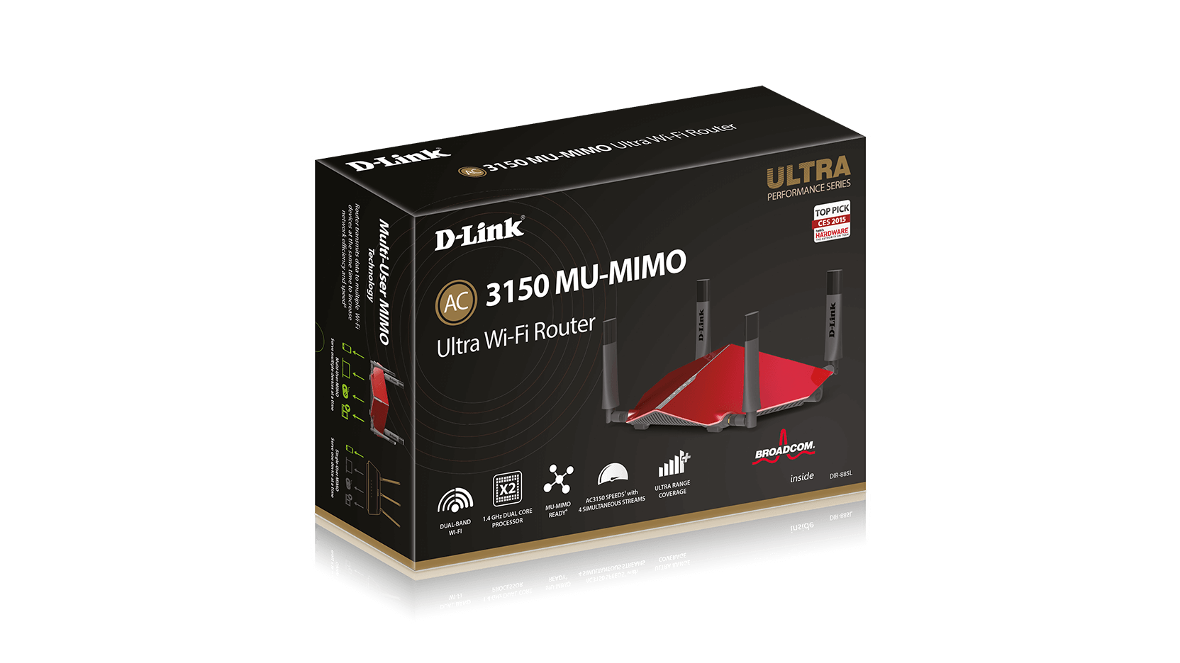 DIR-885L AC3150 ULTRA SmartBeam Gigabit Cloud Router | D-Link Deutschland
