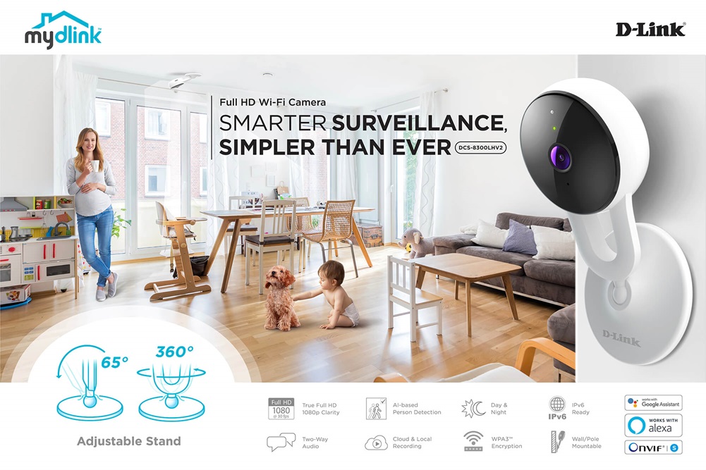 D-Link’s New Full HD Wi-Fi Camera Integrates Intelligent Technology ...