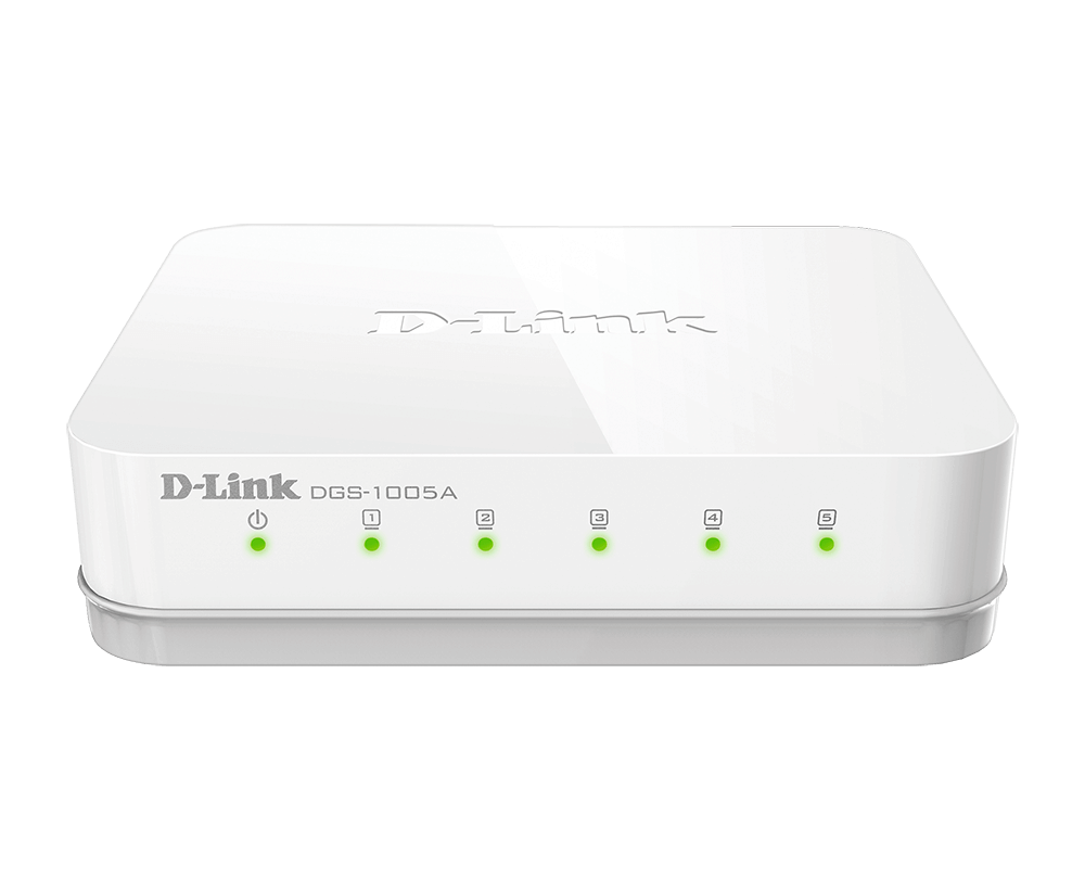 DGS-1005A 5-Port Gigabit Unmanaged Desktop Switch | D-Link