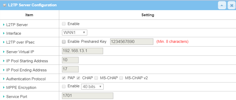 L2TP over IPsec for Remote Access | D-Link España