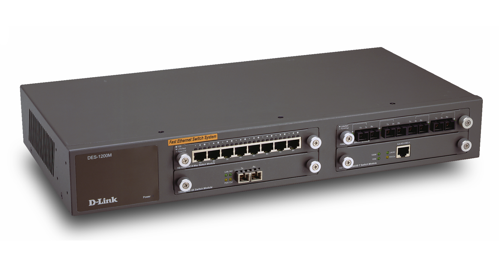 DES-1200M Switch Modular 10/100/1000 | D-Link España