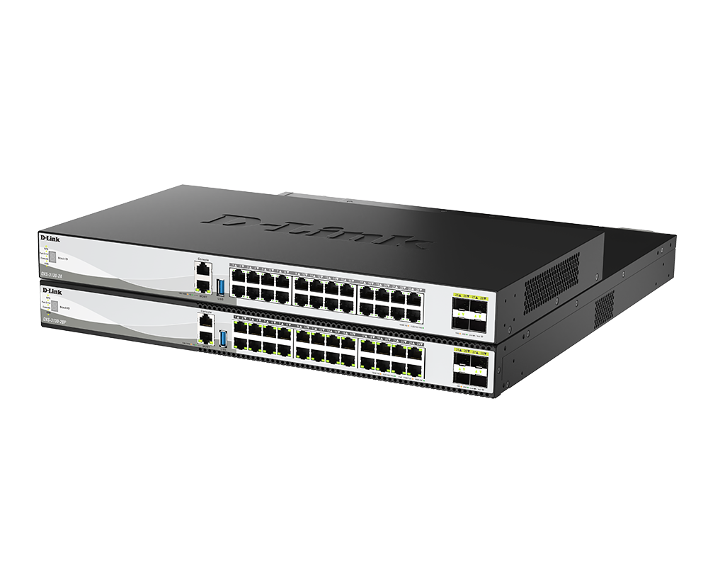 Gama DXS-3130 10 Gigabit Layer 3 Stackable Managed Switches | D-Link España