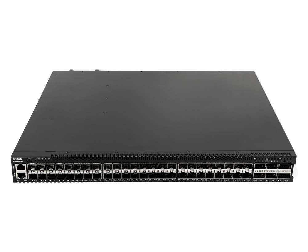 DXS-F3610-54S 48 10G SFP+ Ports & 6 x 100G QSFP28 ports Two AC modular ...