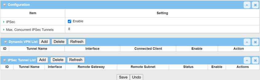IPsec Configuration | D-Link