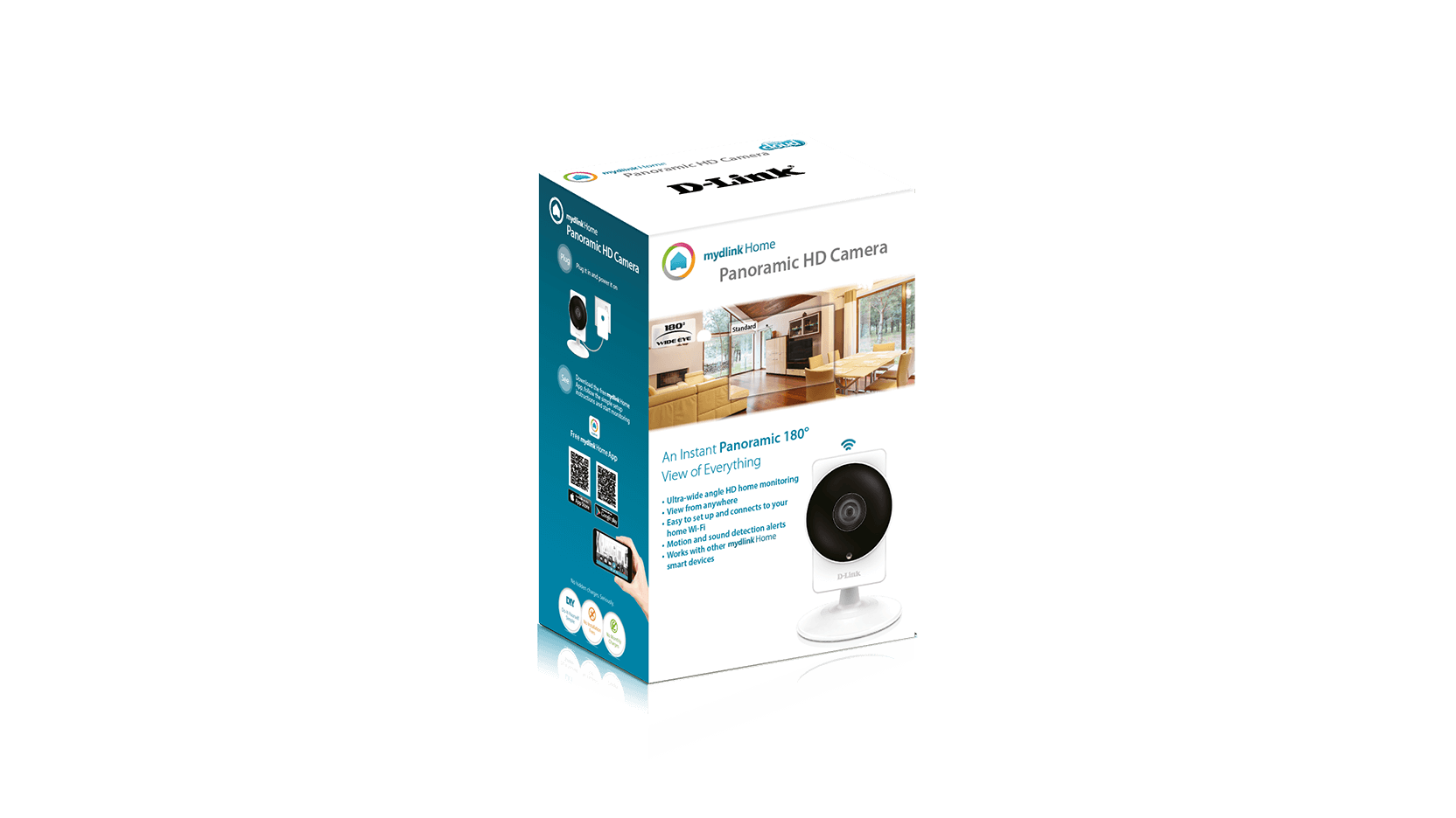 Kamera panoramiczna HD mydlink Home | D-Link Polska