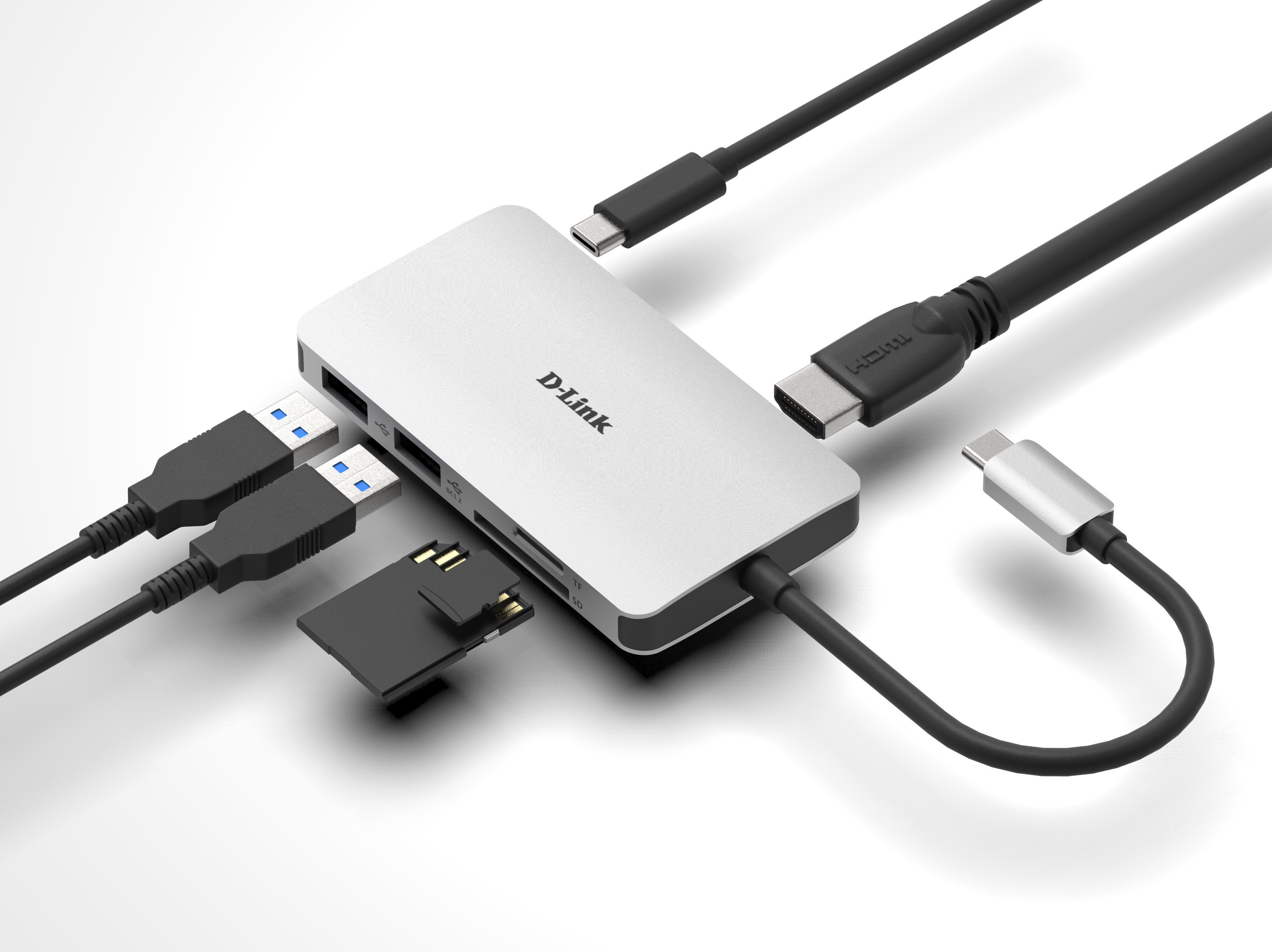 DUB-M610 6-in-1 USB-C Hub with HDMI/Card Reader/Power Delivery | D-Link ... DUB-M610 6-in-1 USB-C Hub with HDMI/Card Reader/Power Delivery | D-Link ...