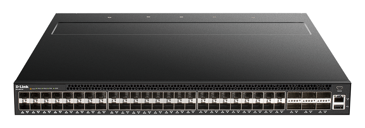 DXS-5000-54S 54-portowy przełącznik warstwy agregacyjnej 10G/40G | D-Link Polska