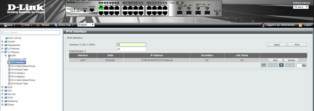How to Setup VLANS - Scenario Configuration DGS-1510-Series